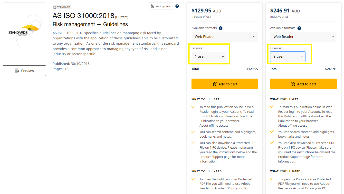 FAQ's | Standards Australia